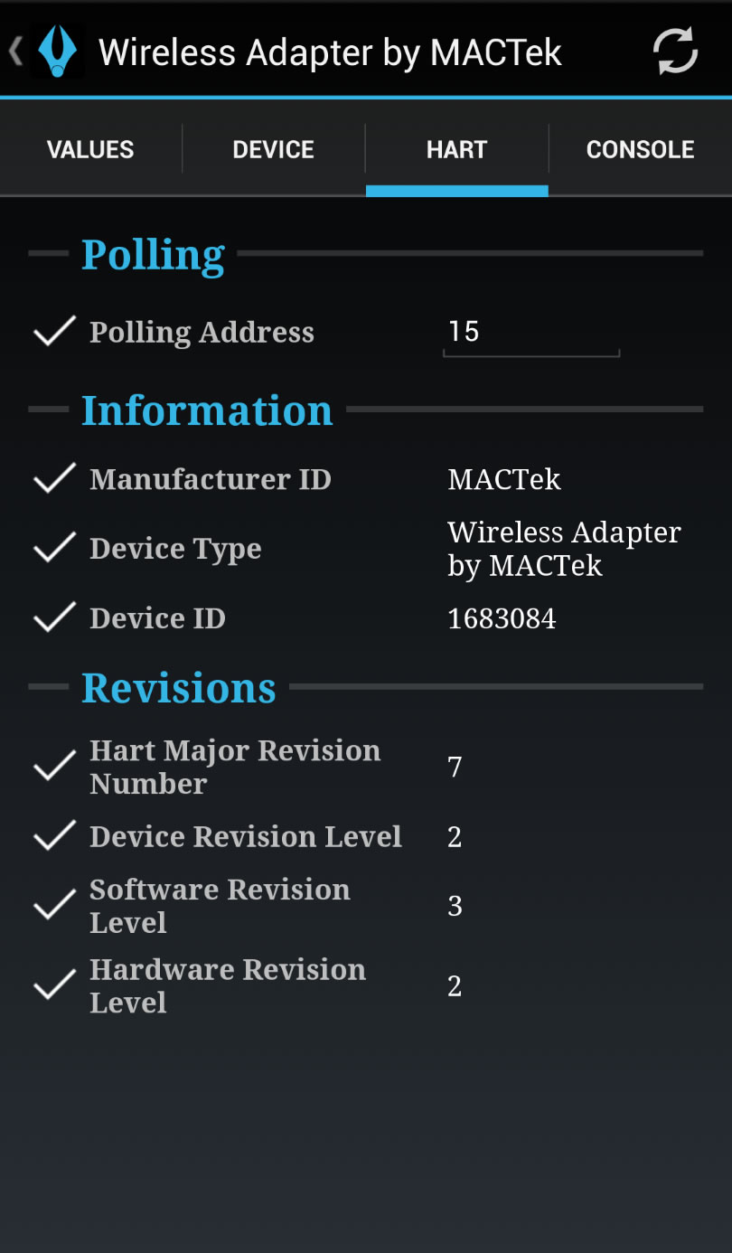teknikol COMMANDER - Mobile Android HART® Communicator
